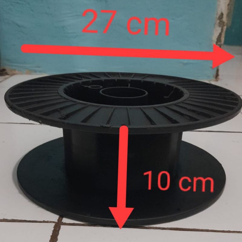 Jual Klosan Bobin Jumbo Plastik Rollan Size Gulungan Kabel Kawat Klosan ...