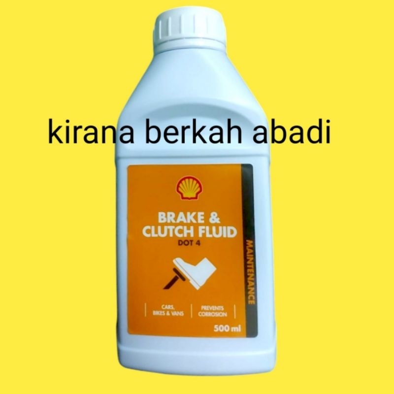 Jual MINYAK REM DOT 4 KEMASAN 500ML MERK SHELL | Shopee Indonesia