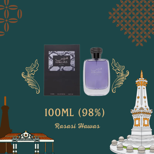 Jual Rasasi Hawas Him 100ml (Preloved 98%) | Shopee Indonesia