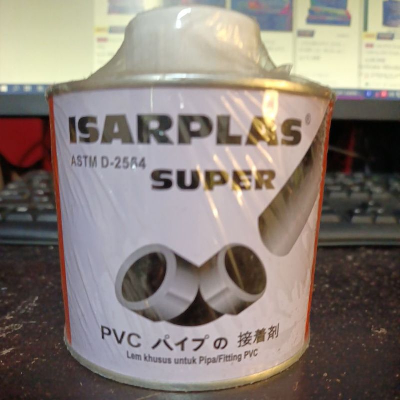 Jual lem pipa isarplas super kaleng 400gram | Shopee Indonesia