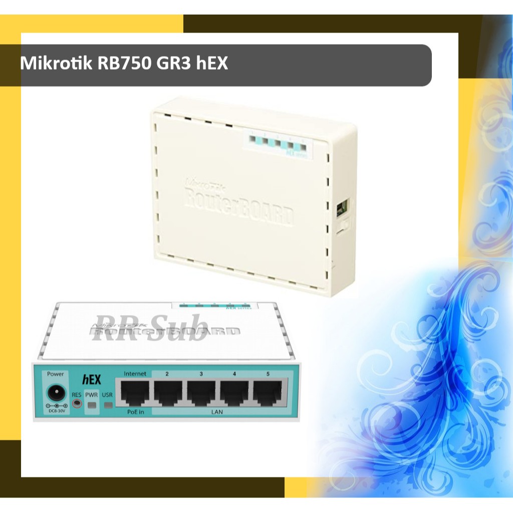 Jual MikroTik RB750gr3 hEX / Router RB750gr3 hEX Indoor Router | Shopee ...