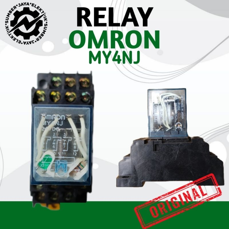 Jual RELAY OMRON MY4NJ + SOCKET | Shopee Indonesia