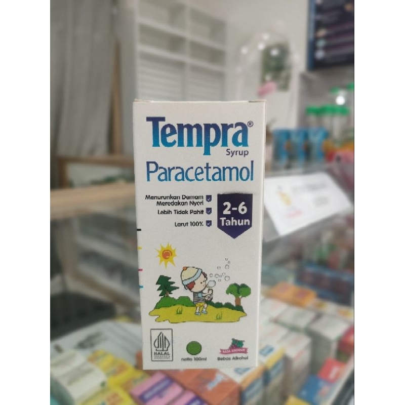 Jual TEMPRA SYRUP 2 - 6 TAHUN BOTOL 100 ML | Shopee Indonesia