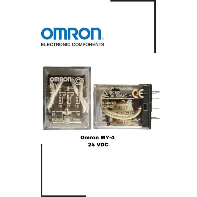 Jual Relay Omron MY-4 24VDC 14 Pin | Shopee Indonesia