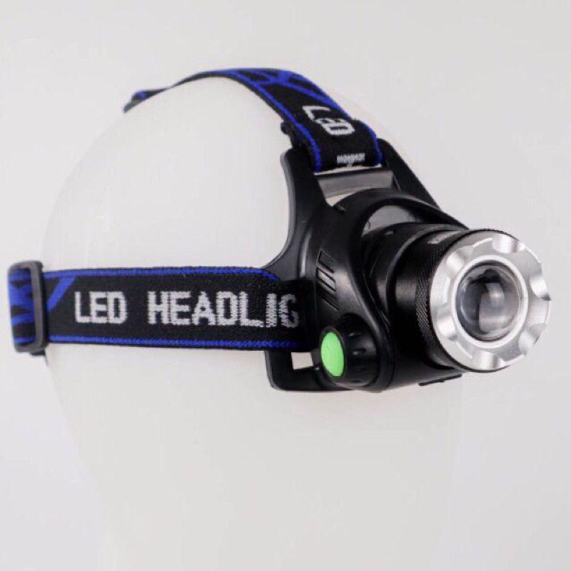 Jual TAFFLED High Power Headlamp LED Cree XML T6 Dan Charger 568D - Senter Kepala | Shopee Indonesia