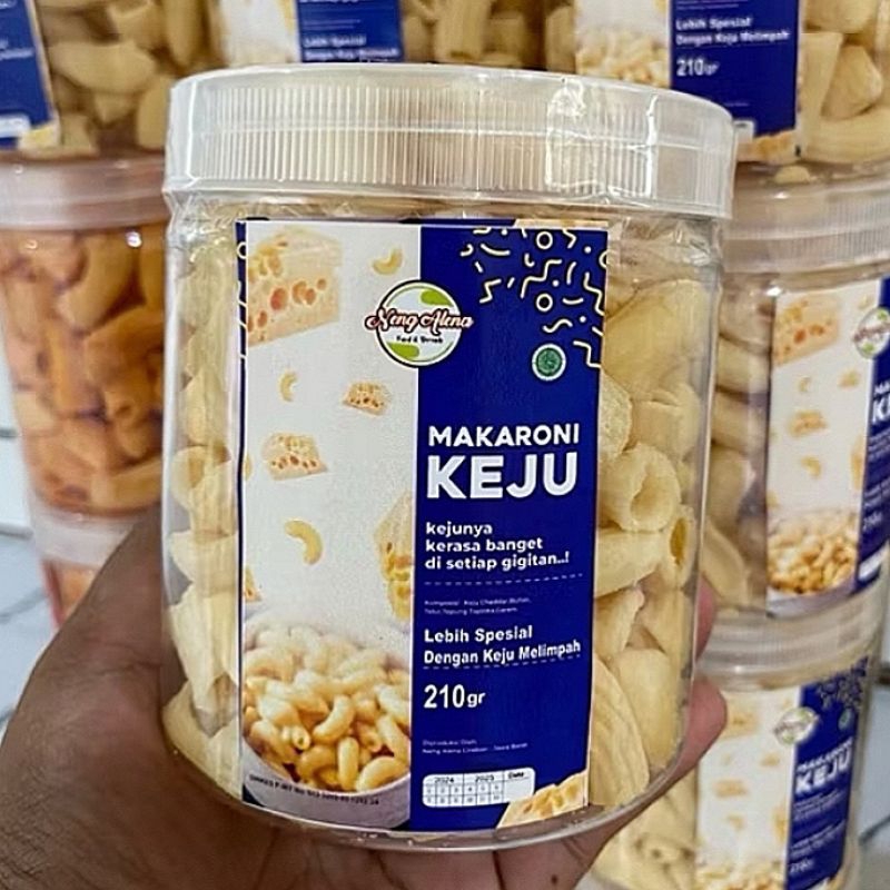 Jual CEMILAN MAKARONI KEJU CHEDDAR (NO MSG) | Shopee Indonesia