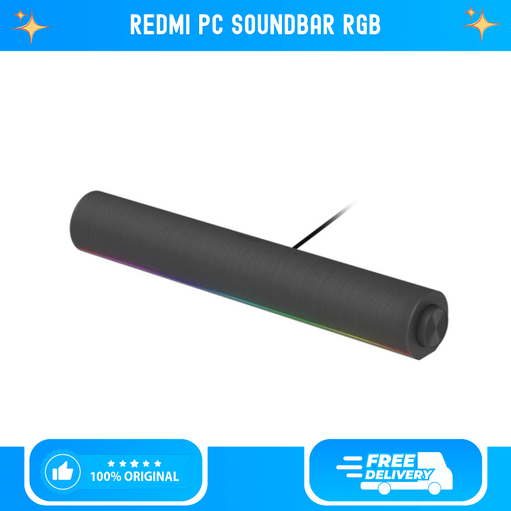 Jual Redmi Computer Speaker Desktop Soundbar RGB Light Bluetooth 5.0 ...