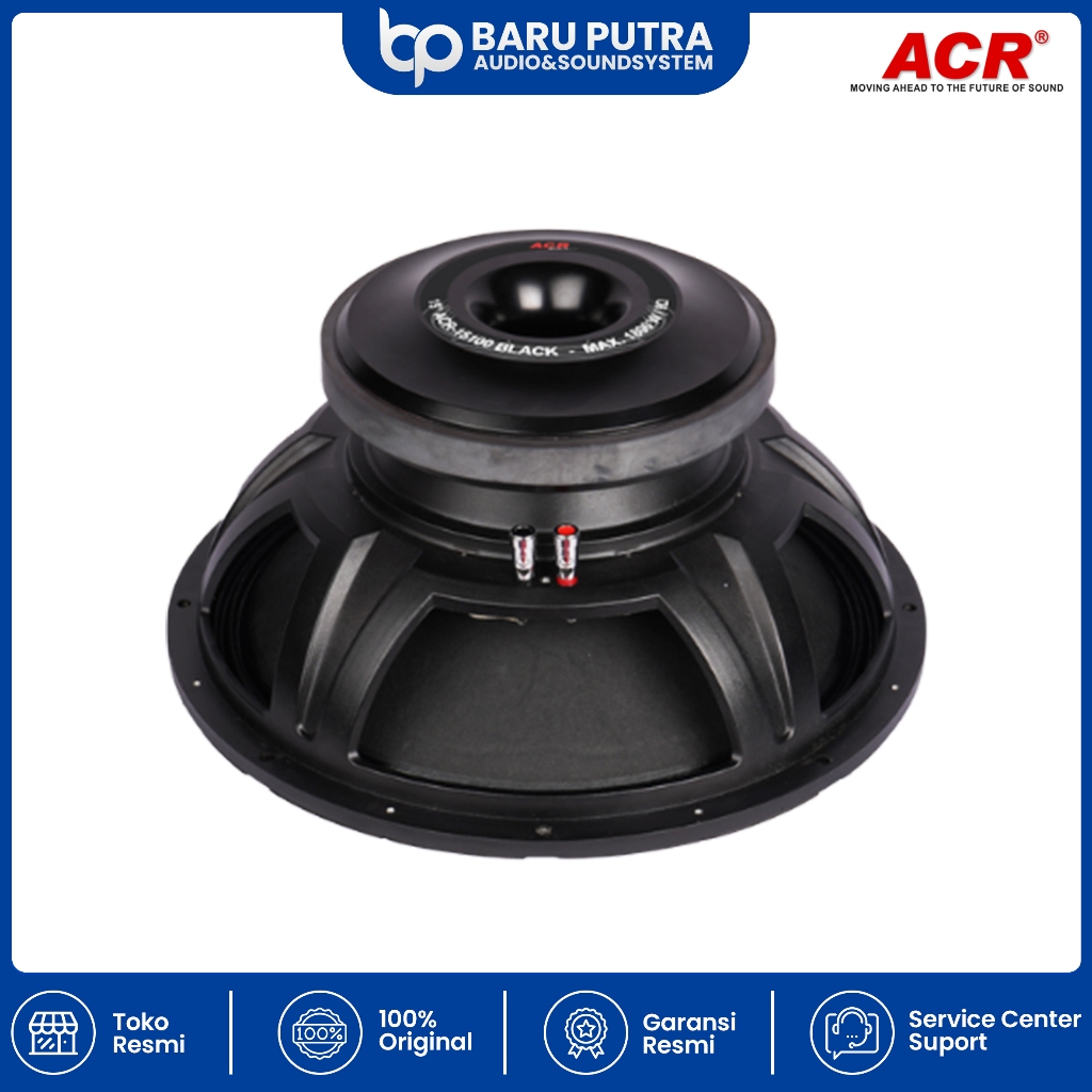 Jual Speaker ACR 15 Inch 15100 Black Subwoofer Original | Shopee Indonesia