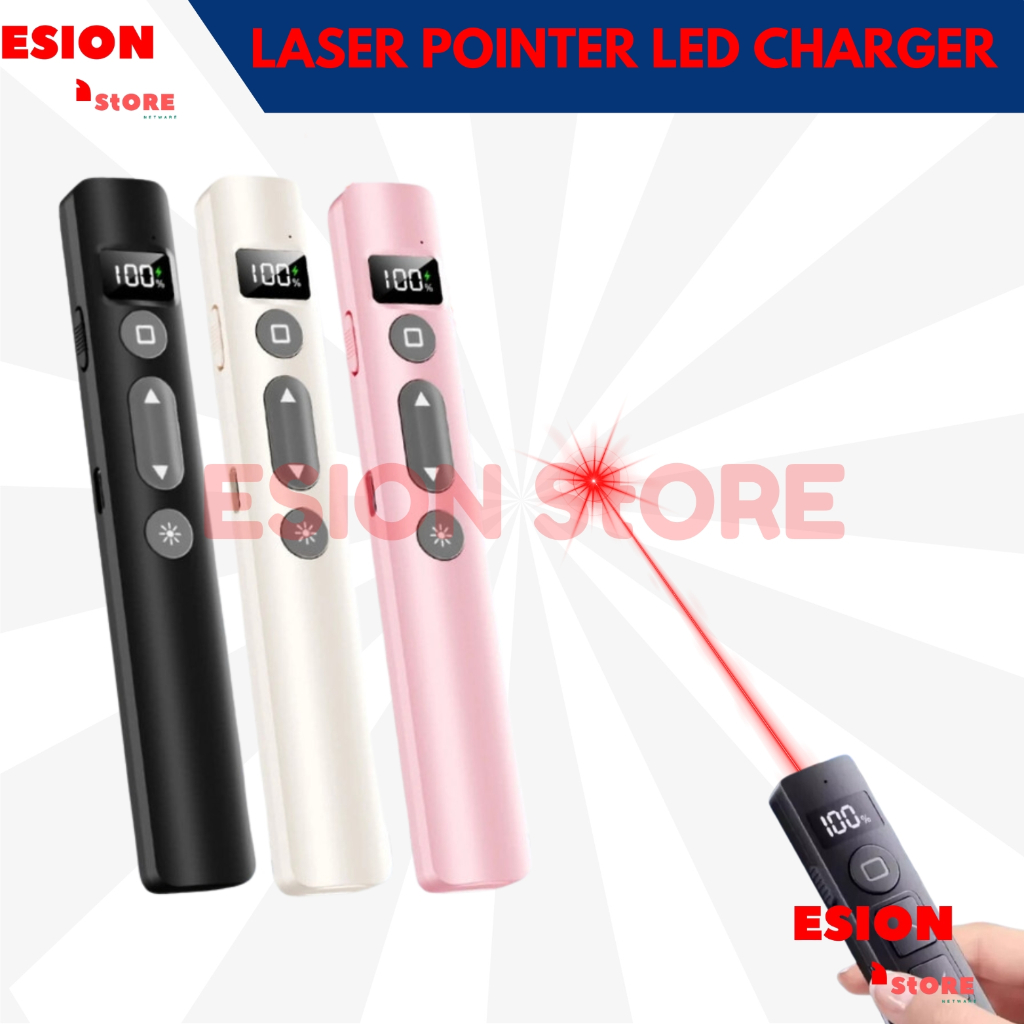 Jual Laser Pointer Remote Control Presenter Wireless 2.4ghz LED NEW ...