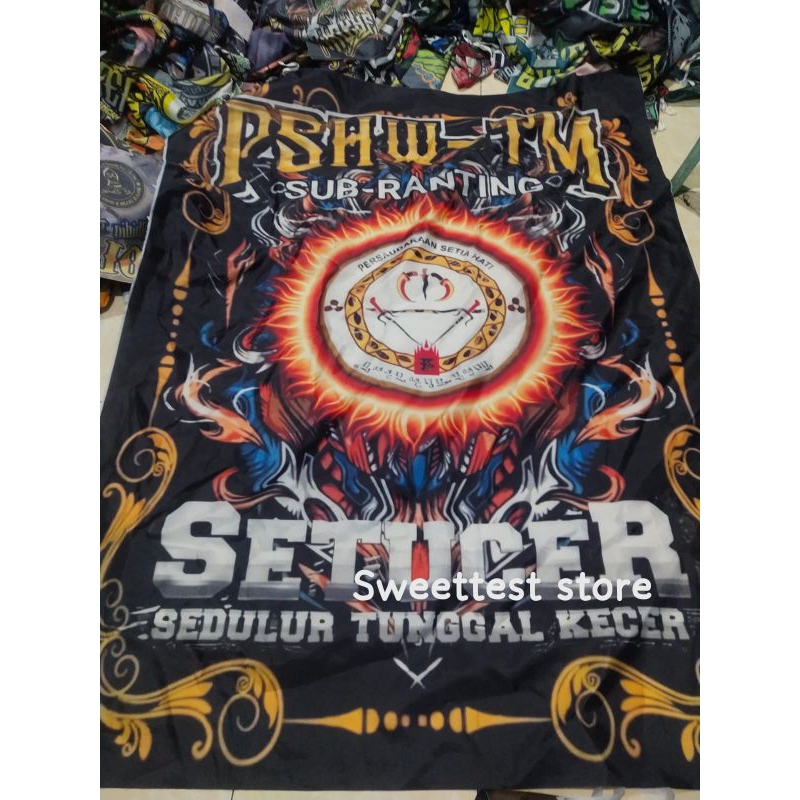 Jual 1 HARI JADI + BONUS STIKER BENDERA PSHW TM, BENDERA WINONGO, PSHW ...