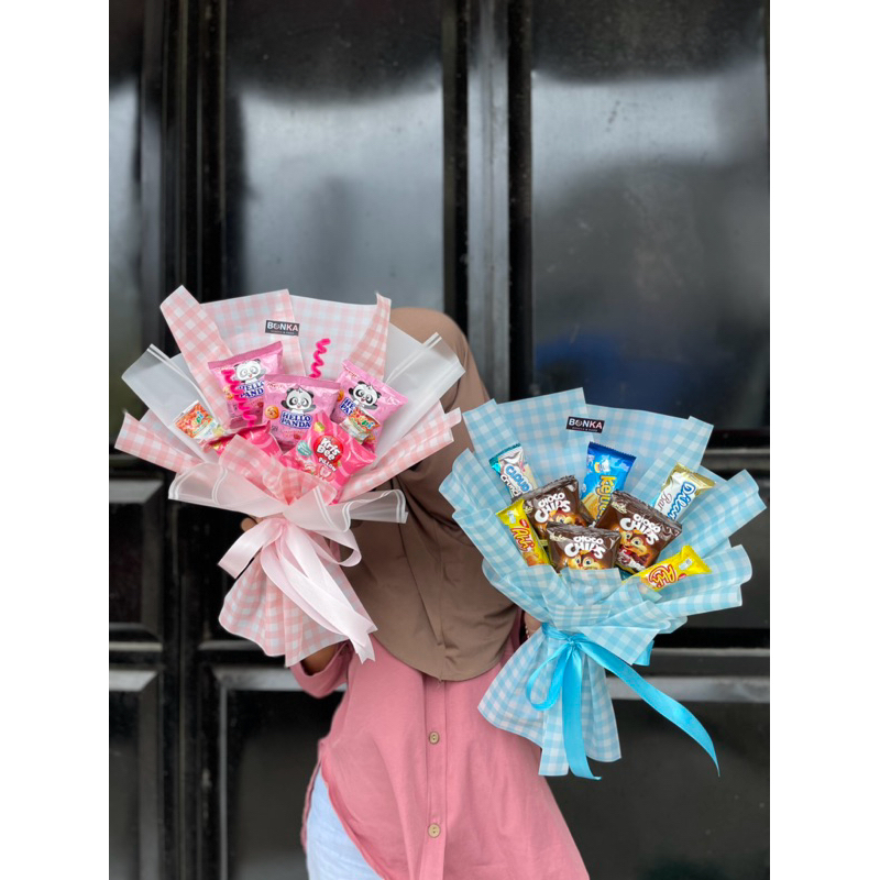 Jual READY Buket Snack | Tema Mix S Cantik Hadiah Ulang Tahun Kado ...