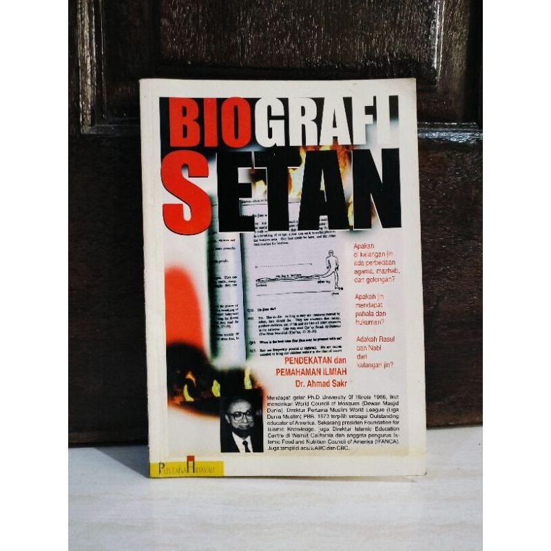 Jual BIOGRAFI SETAN - DR. AHMAD SAKR | Shopee Indonesia