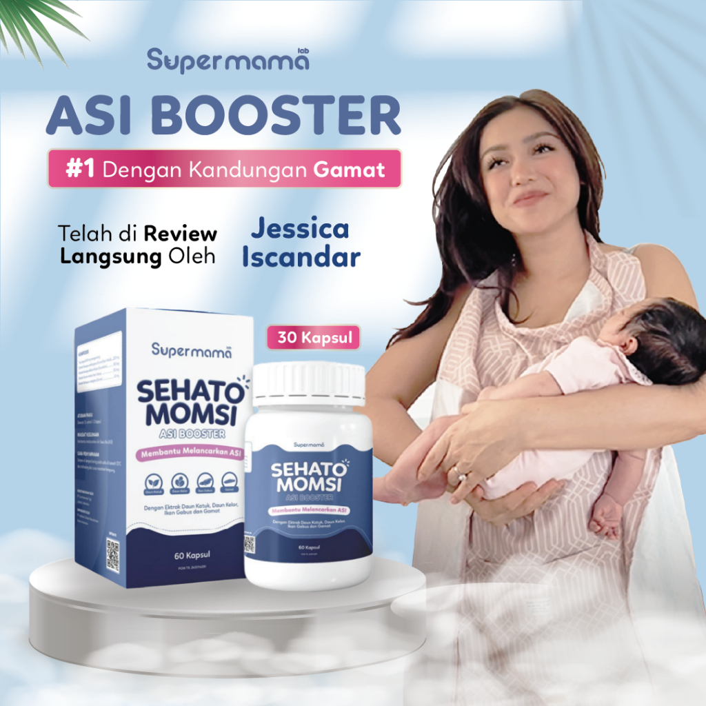 Jual Supermama Lab ASI BOOSTER SEHATO MOMSI 30 caps Pelancar Asi BPOM | Fenugreek Free | Shopee ...