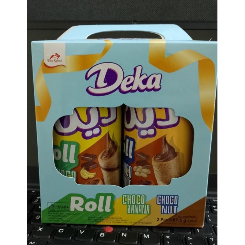 Jual DEKA WAFER ROLL @87.5GR (1PAKET ISI 2 = 175GRAM) RASA - COKLAT ...