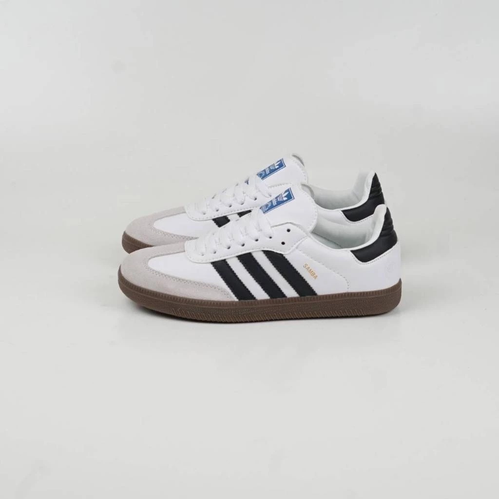 Jual Sepatu Adidas Samba Original 100% Vegan White Gum Import Made In ...