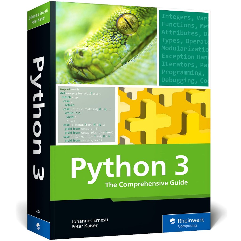 Jual BUKU Python 3: The Comprehensive Guide to Hands-On Python Programming by Johannes Ernesti ...