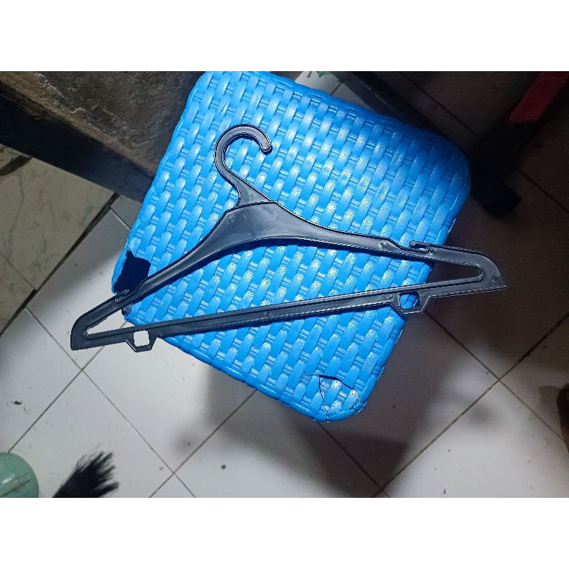 Jual Hanger plastik 40 cm/hanger loundry/lusin | Shopee Indonesia