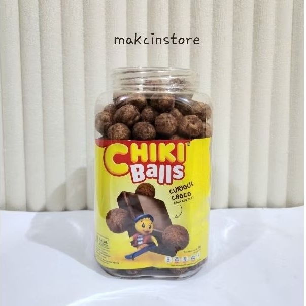 Jual CHIKI BALL COKLAT | SNACK 2 LTR | SNACK INDOFOOD | Shopee Indonesia