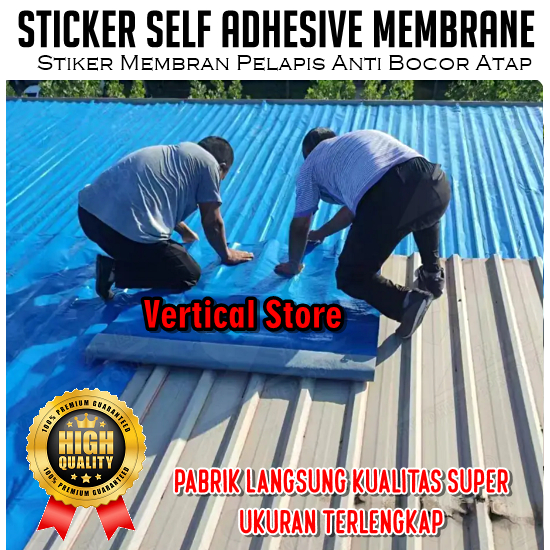 Jual Membran Adhesive Pelapis Anti Bocor Atap Genteng Spandex Dak Beton ...
