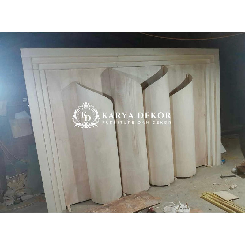 Jual ( Backdrop pelaminan ) Backdrop pernikahan triplek / wedding ...