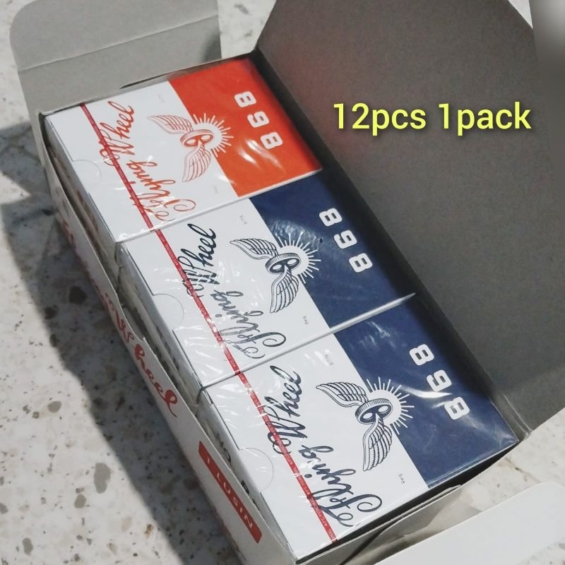 Jual remi 1 box 12 pcs kartu remi flying whell | Shopee Indonesia