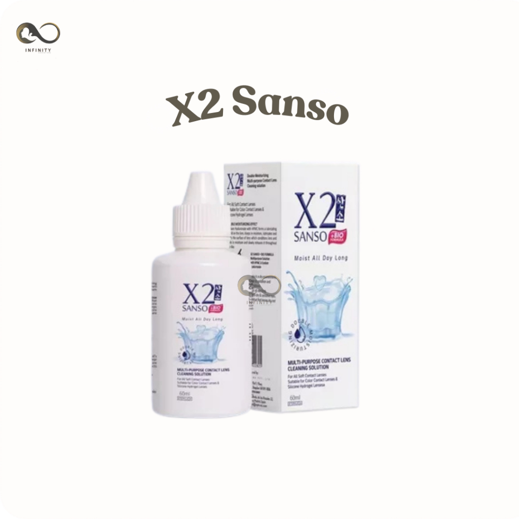 Jual Infinitylenstore - Cairan Softlens/Water Solution Basic X2 Sanso ...
