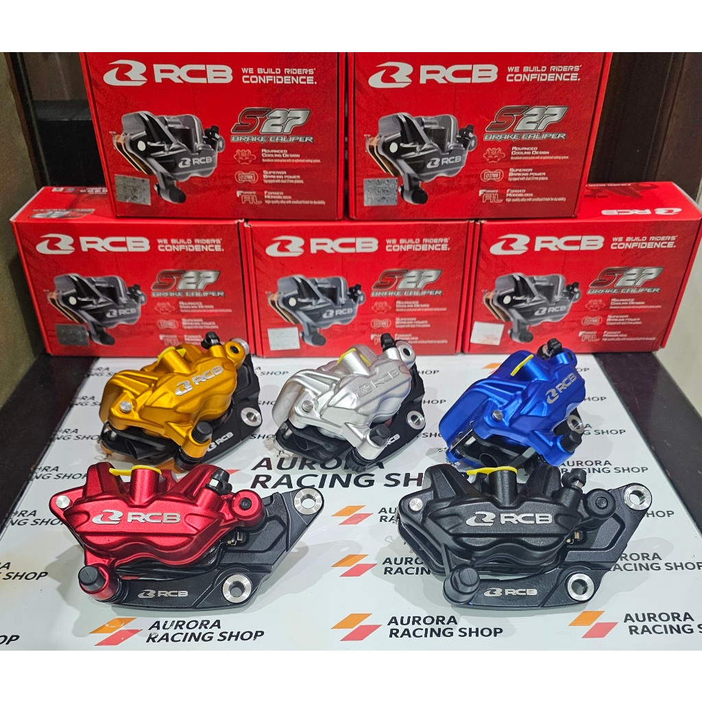 Jual KALIPER RCB S27 SERIES 2 PISTON MONOBLOCK DEPAN YAMAHA JUPITER MX ...