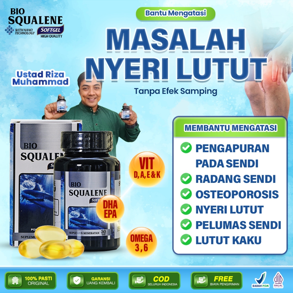 Jual BIO SQUALENE - Obat Sakit Nyeri Lutut Untuk Pelumas Sendi Atasi ...