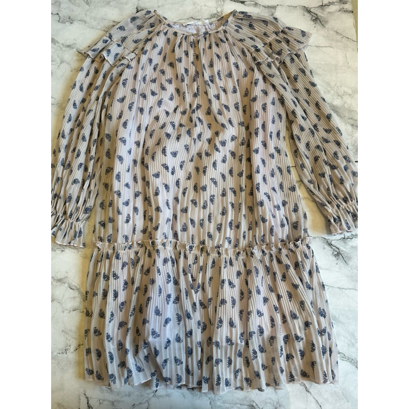 Jual Dress Panjang Motif Bunga Lengan(preloved) | Shopee Indonesia