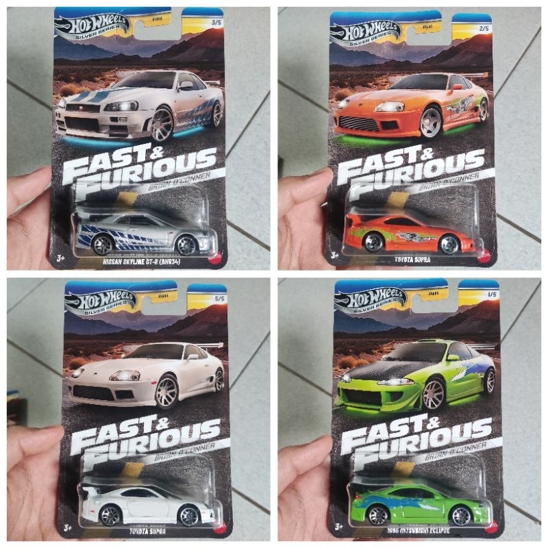 Jual Hot Wheels Fast & Furious Brian O'Corner Set | Shopee Indonesia