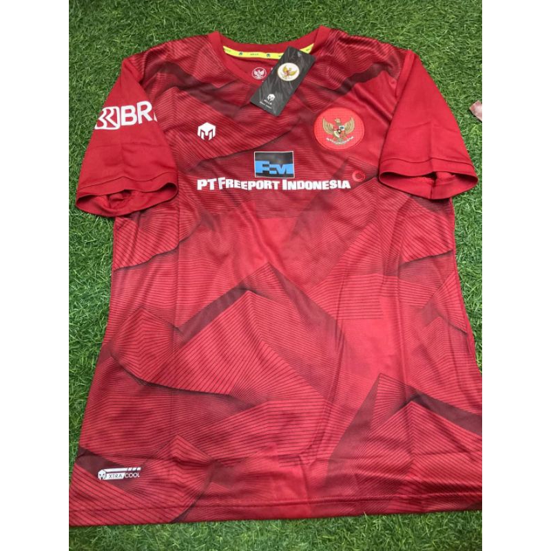 Jual Jersey Timnas Indonesia Training Home Red Merah 2020 2021 Original ...