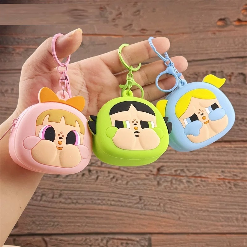 Jual POUCH KOIN DOMPET BONEKA LABUBU CRYBABY imut lucu kain gantungan ...