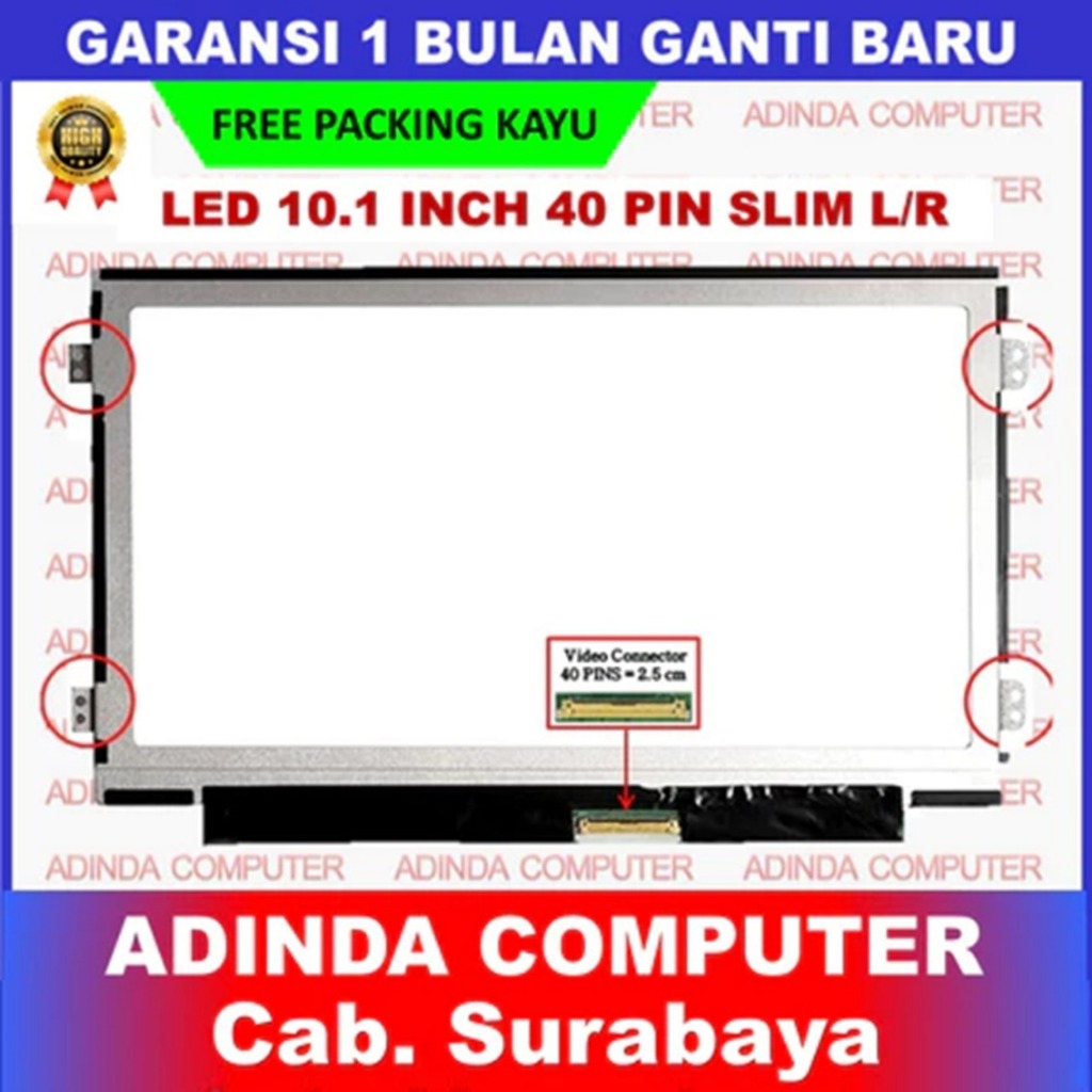 Jual LCD LED Lenovo Ideapad S110 E10-30 S10-3 S10-3S S100 10.1 Inch Slim | Shopee Indonesia