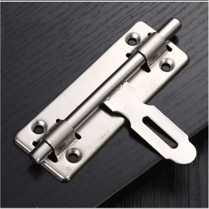 Jual 01233 Grendel Pintu 4" Tebal Berkualitas Gembok Kunci Slot Pintu ...