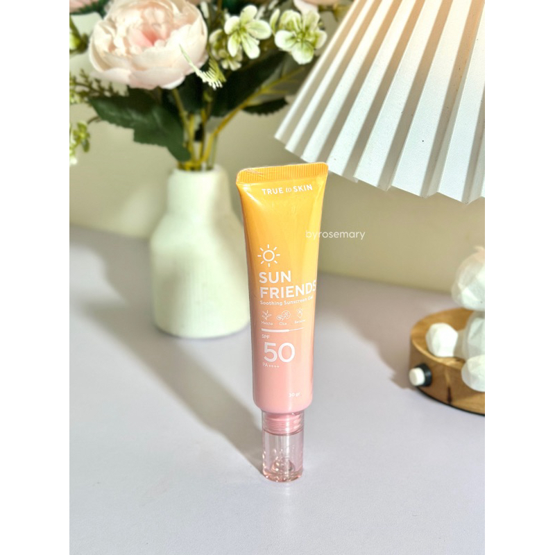 Jual [NEW & ORIGINAL] True To Skin Sun Friends Sunscreen Gel 30 gr ...