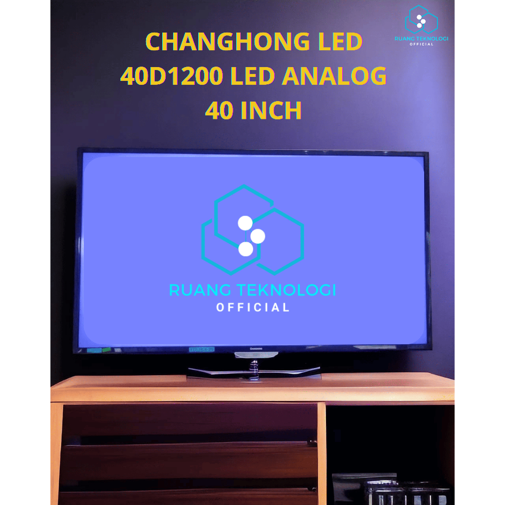 Jual TV CHANGHONG 40" CHANGHONG LED 40D1200 -second like new | Shopee ...