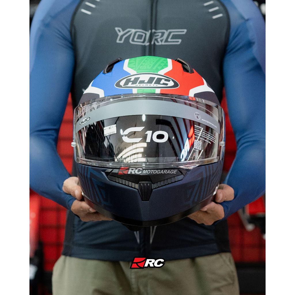 Jual Helm Motor Full Face - HJC C10 Brad Binder Original | Shopee Indonesia