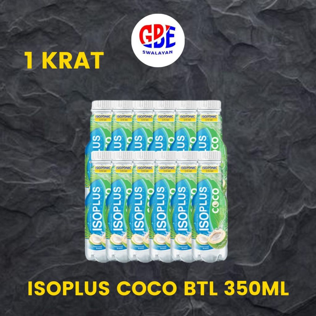 Jual Isoplus Coco 350Ml 1 Krat 12 Pcs | Shopee Indonesia