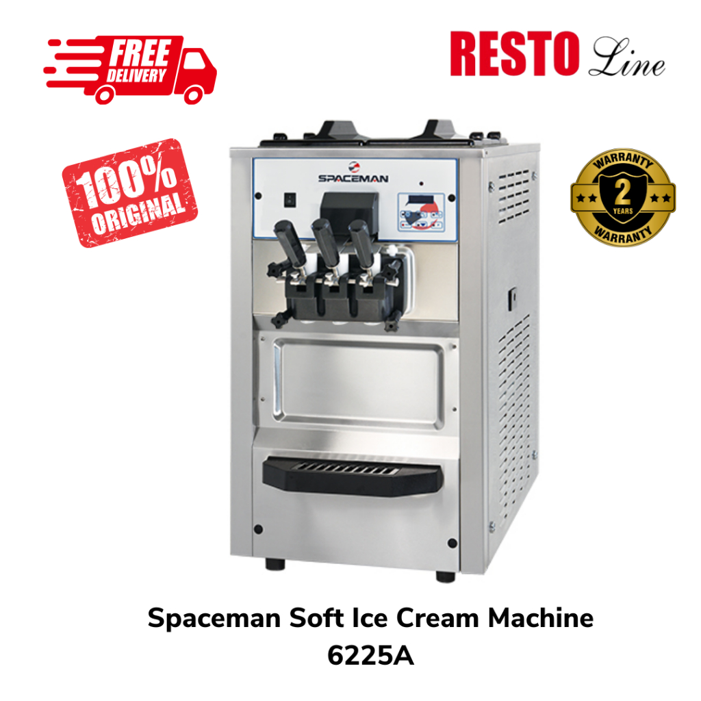 Jual SPACEMAN 6225A Soft Ice Cream Machine, Table Model, Air Pump Feed ...