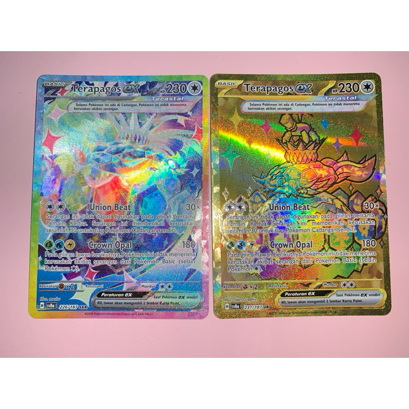 Jual POKEMON CARD ORI OFFICIAL TERAPAGOS SAR UR INDONESIA ID TERASTAL ...