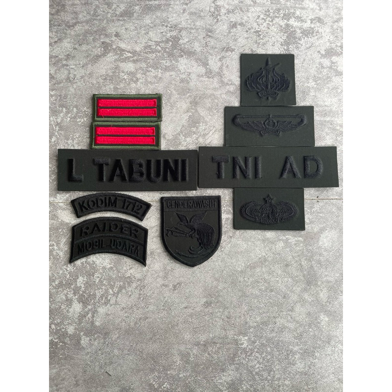 Jual BORDIR ATRIBUT PAPAN NAMA TNI MIKA TIMBUL | Shopee Indonesia