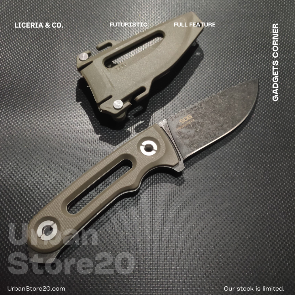 Jual Pisau Survival SOG Provider FX Bushcraft Camping - HITAM | Shopee ...