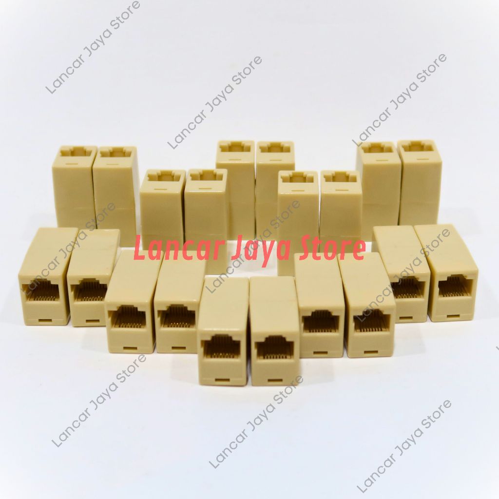 Jual Konektor RJ45 1 Lubang Sambungan Kabel LAN RJ45 | Shopee Indonesia