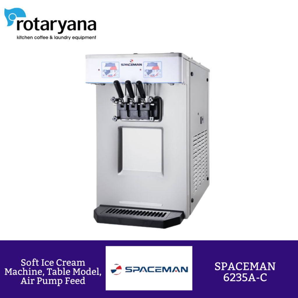 Jual Soft Ice Cream Machine Spaceman 6235A-C Dual Flavors Mesin Ice ...