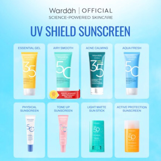 Jual Wardah UV Shield Active Protection Serum SPF 50 PA ++++ 35 ml ...