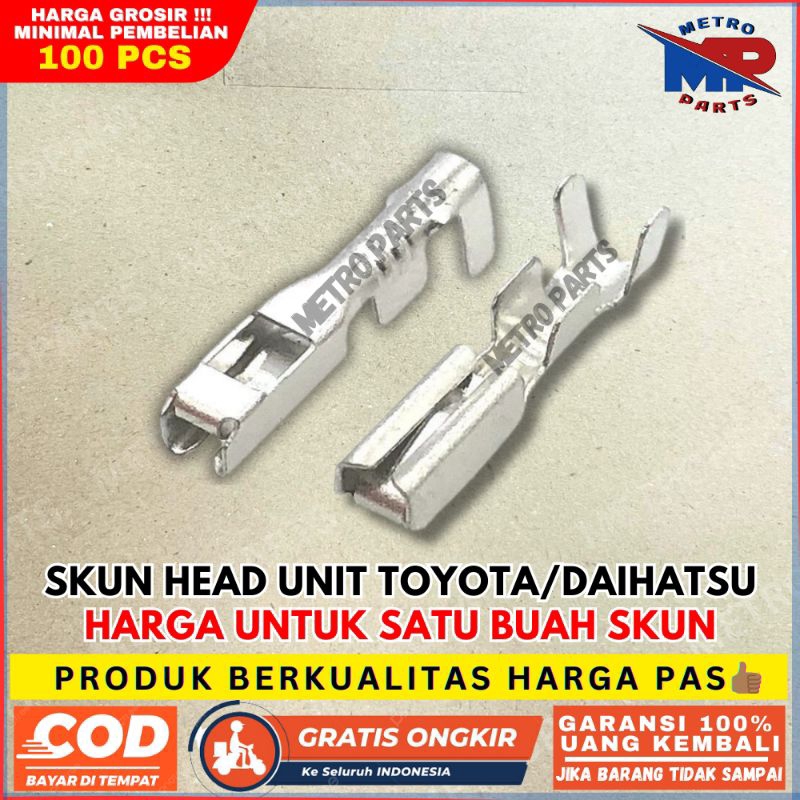 Jual SKUN KABEL SOKET POWER WINDOW HEAD UNIT HU TAPE MOBIL SKUN FEMALE ...