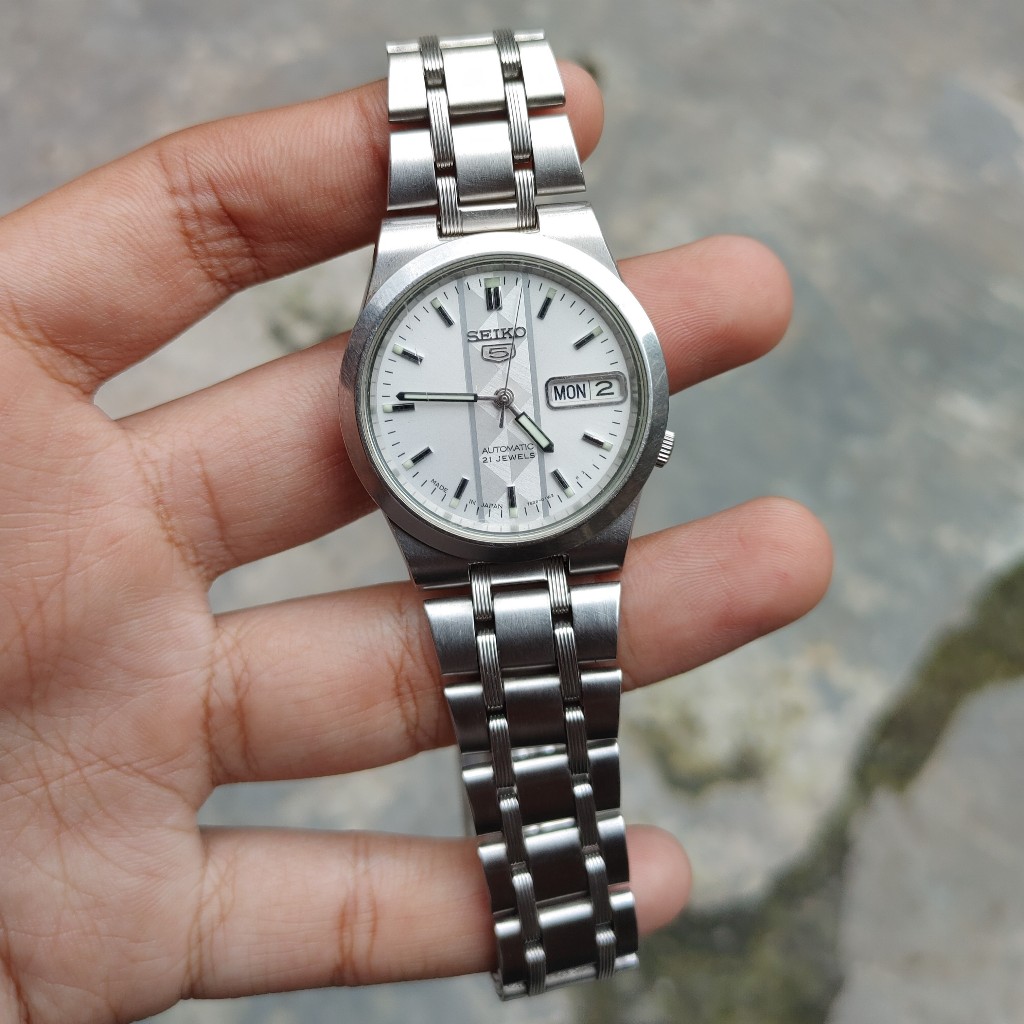 Jual jam tangan seiko 5 automatic SNXD85 Caliber 7s26 01b0 | Shopee Indonesia