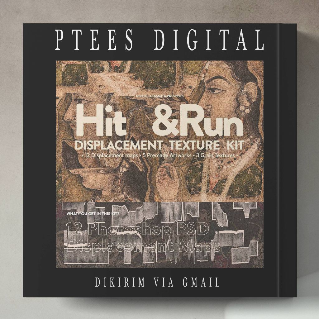 Jual PD0475 - Hit Run Displacement Map Texture Kit - PSD PHOTOSHOP ...