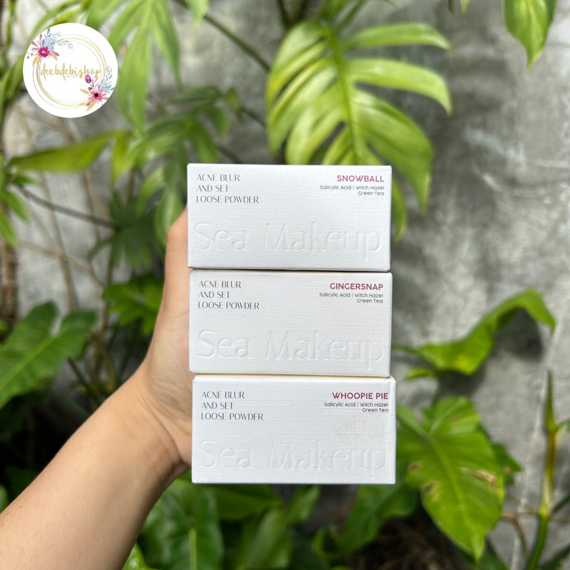 Jual Sea Makeup Acne Care Micro Translucent Setting Powder Loose Powder ...