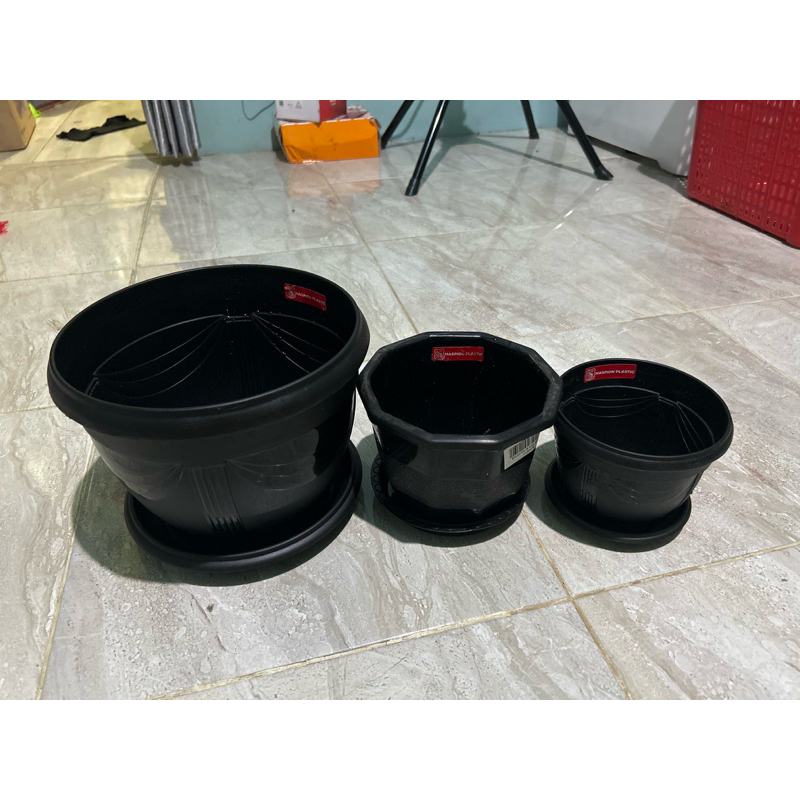 Jual Pot kembang bulat + tatakan maspion | Shopee Indonesia